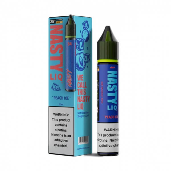 Liquido Nasty Salt Nic New Peach Ice 30ml | Tienda Vapor